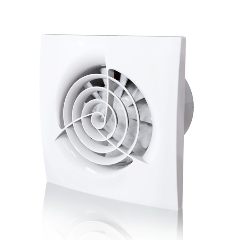 BLAUBERG CALM100T 100MM/4" TIMER WHITE EXTRACTOR FAN